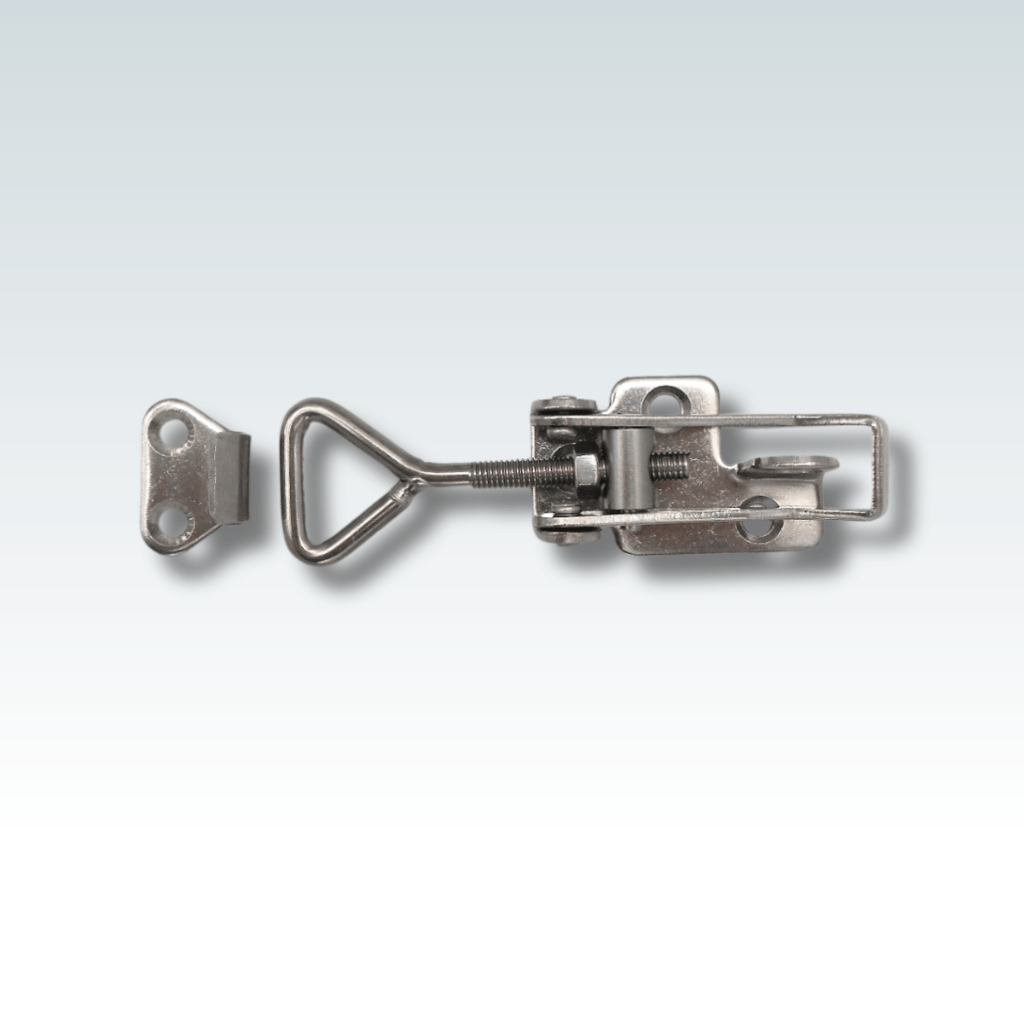 Stainless Steel Throw Over Catch Adjustable (107mm - 122mm) - Struts Africa