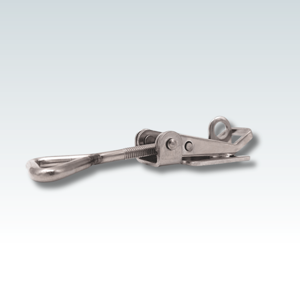 Stainless Steel Throw Over Catch Adjustable (107mm - 122mm) - Struts Africa